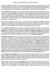 Resumen tema 3 literatura | Apuntes de Lengua y Literatura | Docsity
