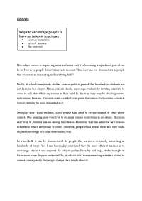 Essay and email example for B2-C1 exam for Cambridge | Ejercicios de ...