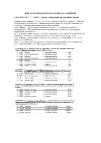 Ejercicios de consolidación | Ejercicios de Finanzas | Docsity