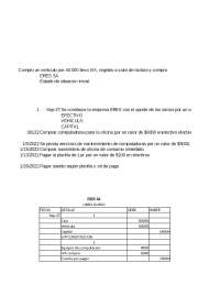 EJERCICIOS EN CLASE DE CONTABILIDAD | Ejercicios de Contabilidad | Docsity