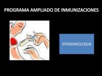 Programa ampliado de inmunizaciones | Diapositivas de Epidemiología | Docsity