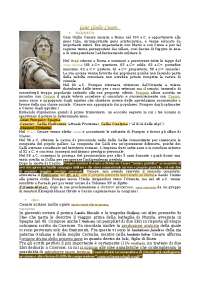 Vita e opere di Giulio Cesare | Appunti di Latino | Docsity