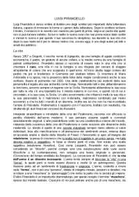 Riassunto vita e opere di Luigi Pirandello | Appunti di Italiano | Docsity