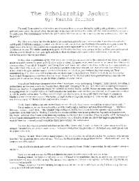 Scholarships Jacket. | Study notes English | Docsity