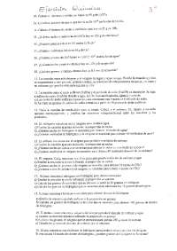 Ejercicios de Estequiometria con sus soluciones | Ejercicios de Química | Docsity