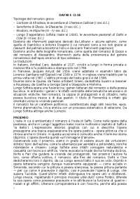 Riassunto di 'Dafni e Cloe' di Longo Sofista | Schemi e mappe concettuali di Letteratura Greca ...