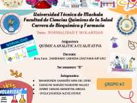 Molaridad y normalidad | Diapositivas de Química Analítica | Docsity