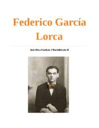 Trabajo investigación de federico garcia lorca | Guías, Proyectos ...