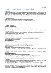 Appunti pedagogia sperimentale | Schemi e mappe concettuali di Pedagogia Sperimentale | Docsity