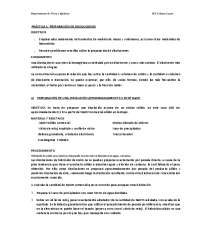 Práctica de disoluciones | Ejercicios de Química | Docsity