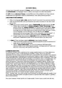 Giovanni Verga e opere | Schemi e mappe concettuali di Italiano | Docsity