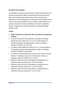 Ejercicios resueltos | Ejercicios de Informática | Docsity