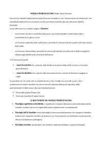 Riassunto Modello Problem Solving | Schemi e mappe concettuali di ...