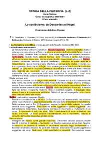 Riassunto manuale Mori | Schemi e mappe concettuali di Storia Della ...