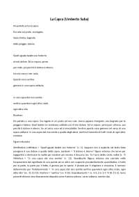 La Capra parafrasi è Figure retoriche | Sintesi del corso di Italiano ...