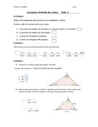 Teorema del seno y coseno | Apuntes de Análisis Complejo | Docsity