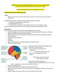 NURS 611 Advanced Pathophysiology Exam 2 Review Study Guide | Exams ...