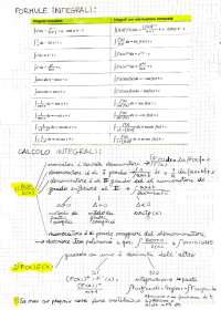 Calcolo degli integrali propri ed impropri - schemi | Schemi e mappe ...