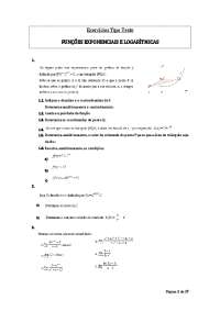 Funções exponenciais | Resumos Matemática | Docsity