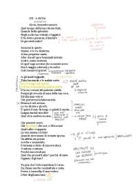 A Silvia - G. Leopardi | Schemi e mappe concettuali di Italiano | Docsity