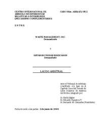 Laudos arbitrales en derecho iternacional | Transcripciones de Derecho Internacional Público ...