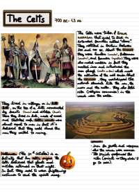 The Celts, the Romans, The Anglo-Saxons | Sintesi del corso di Inglese ...