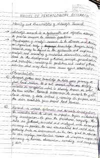 Psychological measurements and testing | Study notes Psychology | Docsity