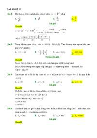Math exercises to help you prepare for the 12th grade graduation exam to get high scores ...