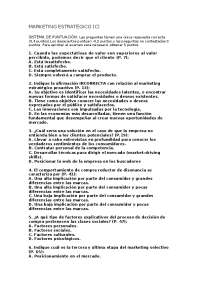 EXAMENES Y RESPUESTA 2019-2022 | Exámenes de Marketing Estratégico | Docsity