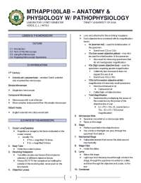 Lab 3: The Microscope | Lecture notes Anatomy | Docsity