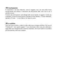 Il "trattamento" e la "scaletta" | Appunti di Storia Del Cinema | Docsity