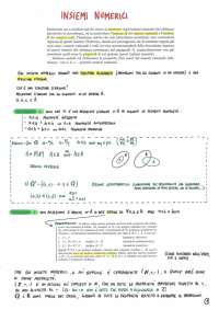 Insiemi numerici - Analisi I | Appunti di Analisi Matematica I | Docsity