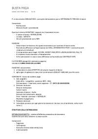 Schema sulla busta paga | Schemi e mappe concettuali di Economia Del ...