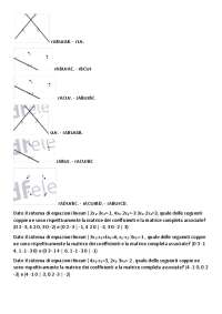COMPLEMENTI DI MATEMATICA -Paniere ordine alfabetico- Corso singolo e-Campus - 2022 | Schemi e ...