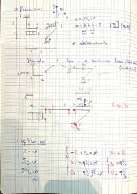 Problema flessionale | Esercizi di Scienza Delle Costruzioni | Docsity