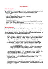 Domande orali esame di biologia animale e vegetale, con risposte esaustive | Dispense di ...