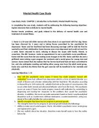 Mental Health Case Study | Study Guides, Projects, Research Nursing ...