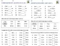 Conversion Sheet in Mathematics | Cheat Sheet Mathematics | Docsity