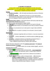 Il bilancio d’esercizio | Appunti di Economia aziendale | Docsity