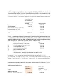 EJERCICIO DE PLUSVALIA - CONTABILIDAD SUPERIOR | Exámenes de Contabilidad | Docsity