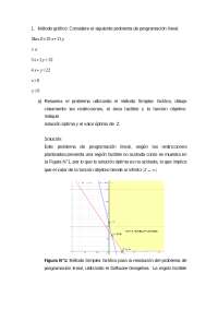 Examen programación lineal entera | Exámenes de Álgebra Lineal | Docsity