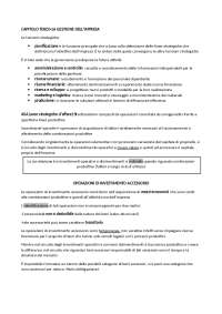 Economia aziendale, breve riassunto per esame | Schemi e mappe concettuali di Economia Aziendale ...