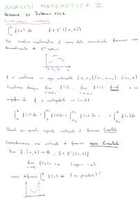 INTEGRALI IMPROPRI 1 | Appunti di Analisi Matematica II | Docsity