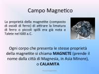 Campo magnetico fisica | Collegamenti Interdisciplinari di Fisica | Docsity