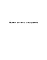Human resources management | Study Guides, Projects, Research Human ...