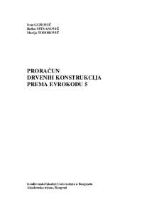 PRORAČUN DRVENIH KONSTRUKCIJA PREMA ... | Rezime' predlog Drvene konstrukcije | Docsity