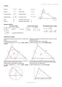 Prvi razred : Formule :Geometrija | Šeme i konceptualne mape' predlog ...