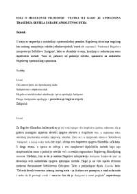 Esej o hegelovoj filozofiji teatra ili kako je antigonina tragedija ... | Rezime' predlog Pravo ...