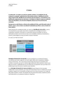 Practica Fundamentos de Marketing | Ejercicios de Marketing | Docsity