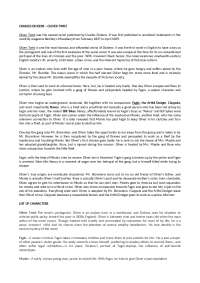 Oliver Twist riassunto | Appunti di Lingue e letterature classiche | Docsity